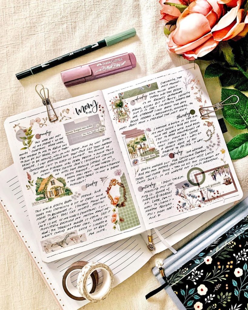 Best Monthly Cover Spread For Your Bullet Journal This May - KAYNULI