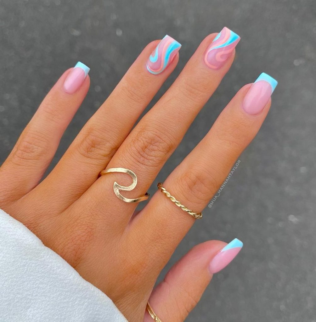 Best Squiggly Nails That Will Make You Stand Out - KAYNULI