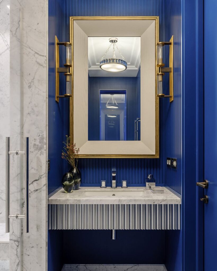 Trendy Blue Bathrooms For Your Home - KAYNULI