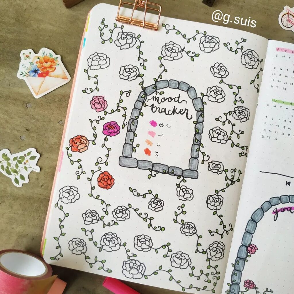 Best Mood Trackers For Your Bullet Journal This March - KAYNULI